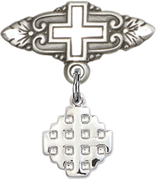 Hail MaryGifts | Jewelry | Jerusalem Cross Baby Badge 418731 | Poshmark